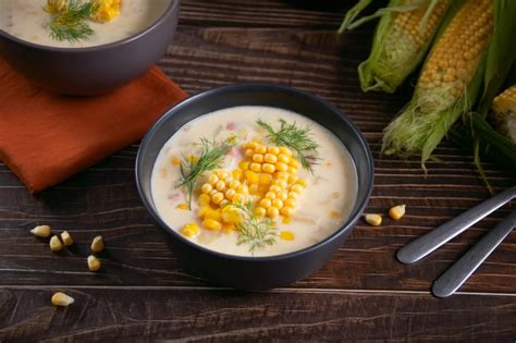 دستور تهیه سوپ ذرت خامه ای یک وعده غذایی گرم و دلچسب