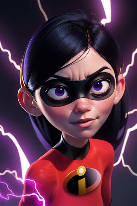 Powerful Violet Parr By Rafai33 On Deviantart