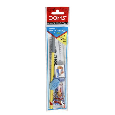 Doms Tri Power Kit Stationery Store