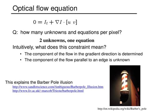 PPT Optical Flow PowerPoint Presentation Free Download ID 1281229