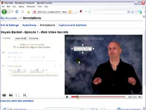 How To Use YouTube Annotations YouTube
