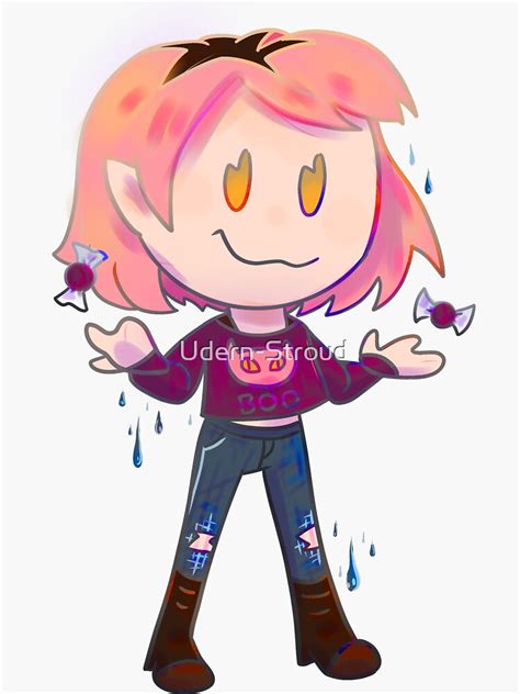 The Owl House Amity Blight Chibi Sticker For Sale By Udern Stroud