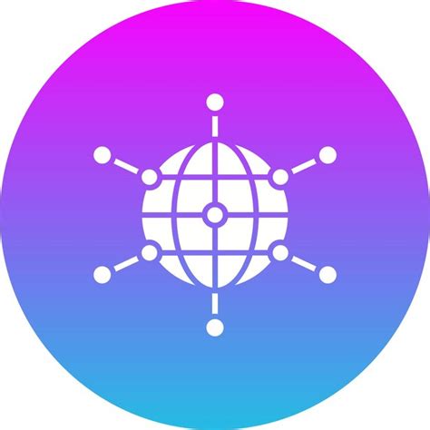 글로벌 네트워크 아이콘 프리미엄 벡터