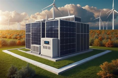 Premium Photo Virtual Power Plant Concept Vpp Cloudbased Distributed Power Plant That Collects