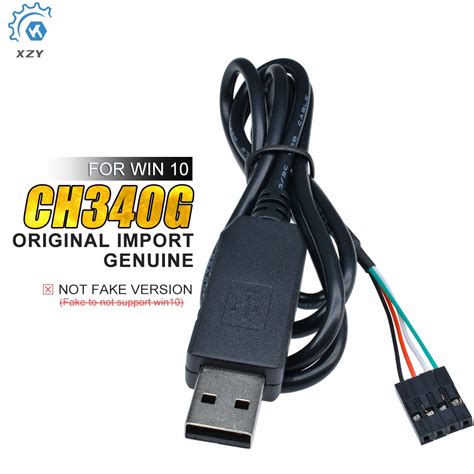 Ch340g Usb To Ttl Serial Converte Usb To Rs232 Ttl Serial Adapter Converter 4 Pin Female Socket