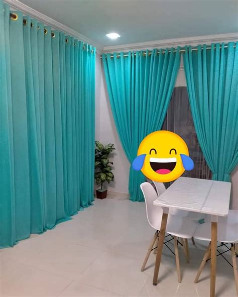 Langsir Bajet Dari Kain Jersey Tetap Nampak Mewah Begini Cara Buatnya