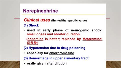 Drugs For Treating Shock Pptx
