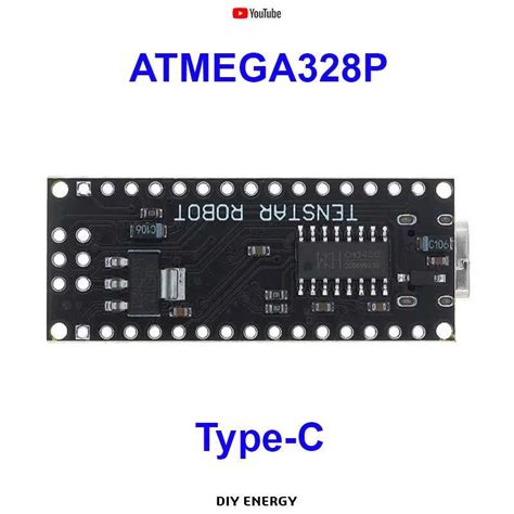 Arduino Nano V30 Atmega328p с разъемом Type C 140 грн Аксесуари й комплектуючі Карлівка на Olx