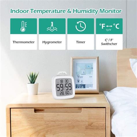 Badu Bg Домашен декор Часовници за душ Цифров стенен часовник за баня Стенен часовник с таймер