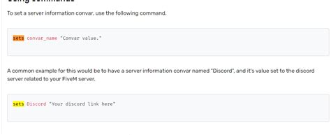 How Do I Add The Discord Link And Like Forums On The Main Fivem Server Page Discussion Cfx