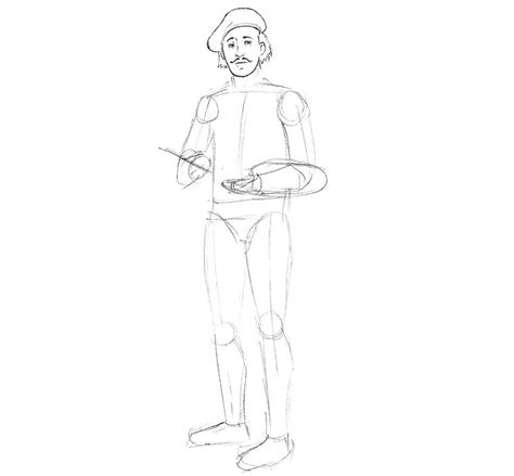 Как нарисовать профессию художника