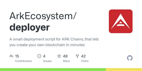 Github Arkecosystemdeployer A Small Deployment Script For Ark