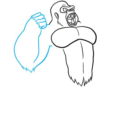 How To Draw King Kong Really Easy Drawing Tutorial