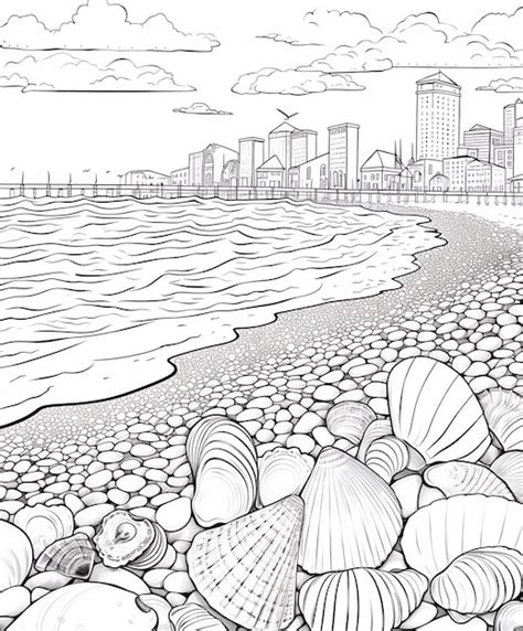 5 페이지 해변 색칠도안 사진 무료 고품질 사진 다운로드 Freepik