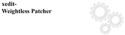 Tes5edit Xedit Skyrim Weightless Patcher At Skyrim Nexus Mods And Community