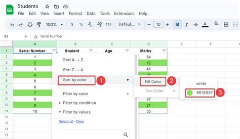 How To Sort Google Sheets By Color In Easy Steps Windowsreport