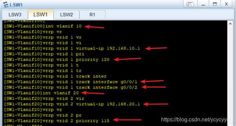 华为 Vrrp 浮动路由配置实验（原理实验）ensp浮动路由 Csdn博客