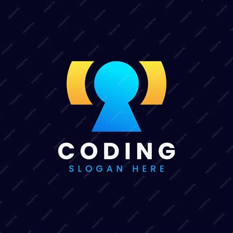Premium Vector Creative Abstract Modern Programming Logo Design Colorful Gradient Coding Logo