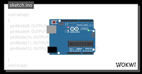 หุ่นยนต์ให้ไปข้างหน้าและถอยกลับ Wokwi Esp32 Stm32 Arduino Simulator
