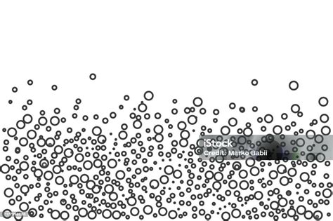 Ilustración De Burbujas En Agua Sobre Fondo Blanco Ilustración Vectorial En Diseño Plano Y Más