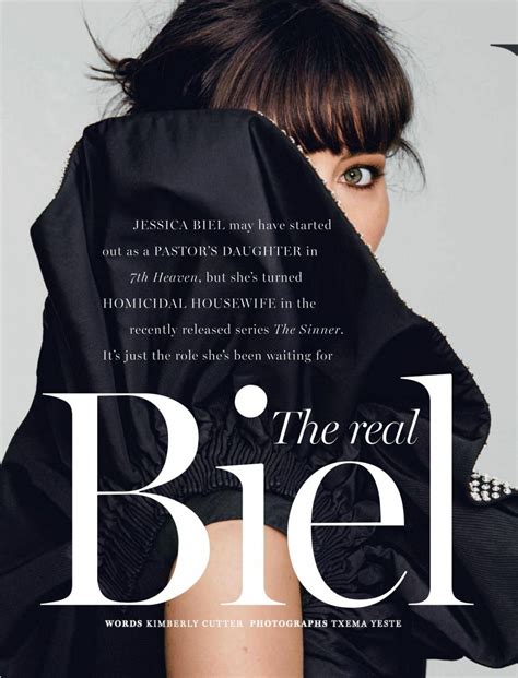 Jessica Biel Marie Claire Magazine South Africa November 2017 Issue