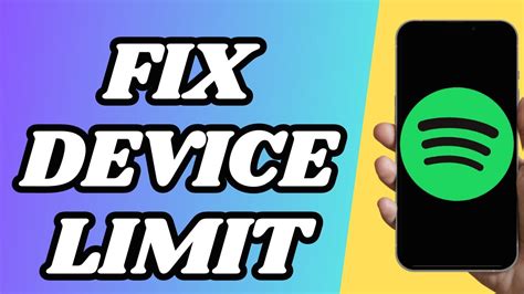 How To Fix And Solve Device Limit Reached Spotify YouTube