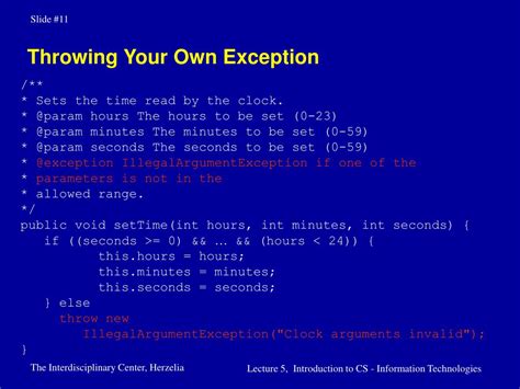 Ppt Exceptions Powerpoint Presentation Free Download Id5566256