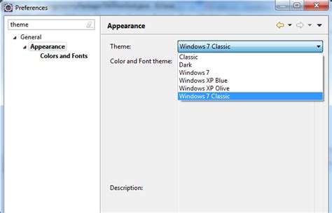 Themes Revert To Eclipse Default Settings Stack Overflow