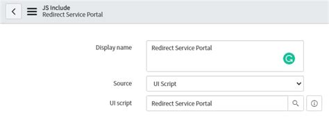 Redirect Inactivate Service Portal Eg From S Servicenow
