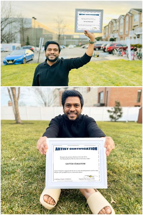 Dr Gattem Venkatesh On Linkedin Award Usa Artist Certificate