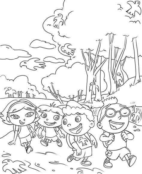 Free Printable Little Einsteins Coloring Pages Get Ready To Learn