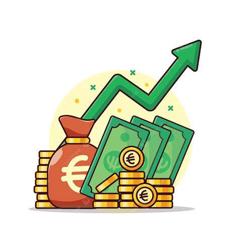 Financial Growth Vector Financial Growth Illustration Png And Vector