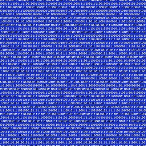 Binary Code Abstract Seamless Pattern Background Network Vector Blue Background Image For