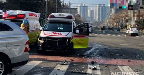 응급환자 이송 중 교통사고 낸 119 구급대원 불송치