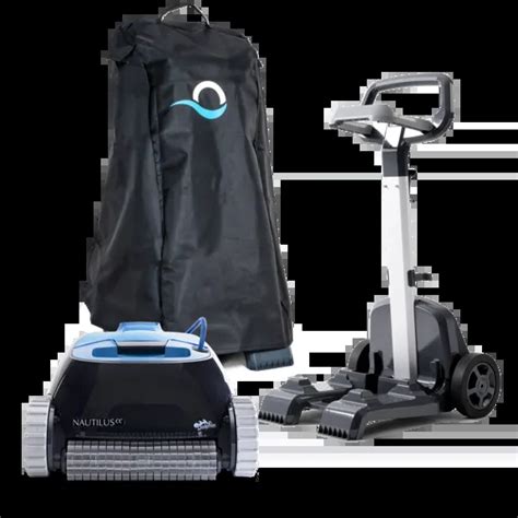 Maytronics Dolphin Nautilus Cc Inground Robotic Pool Cleaner With Caddy