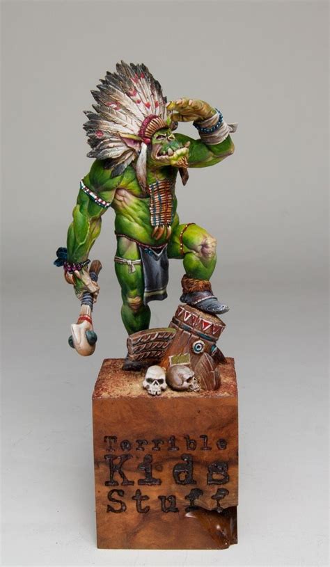 Splittingbones By Rusto Art And Craft Show Aztec Orc Mexican Orcs