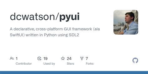 Github Dcwatsonpyui A Declarative Cross Platform Gui Framework