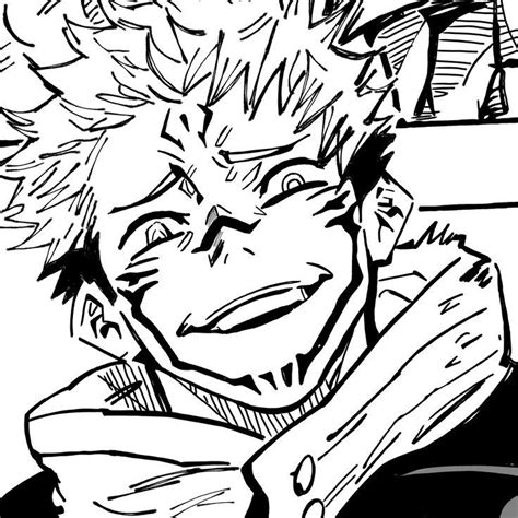 Sukuna Icon Manga Desenhando Esboços Ilustração De Mangás Desenho