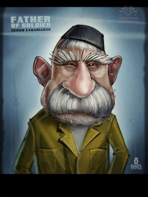 Iverieli სერგო ზაქარიაძის კარიკატურა