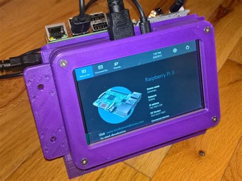 3d Printed Case For A Rasppi 3 An Arduino And A 5 Display Internet