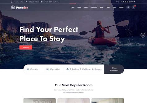 豪华酒店官网预订网站网页html5模板云部落资源网