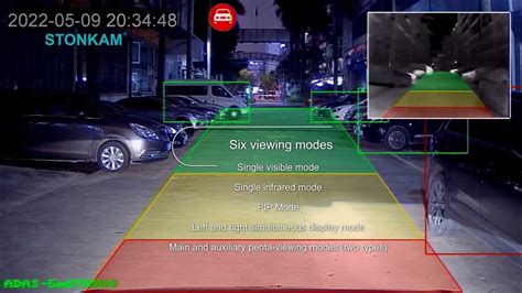 Ai Dual Vision Infrared Thermal Imaging Pedestrian And Vehicle Detection System Youtube