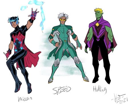 Superhero Facts Superhero Design Marvel Characters Art Marvel Fan Art Young Avengers Marvel