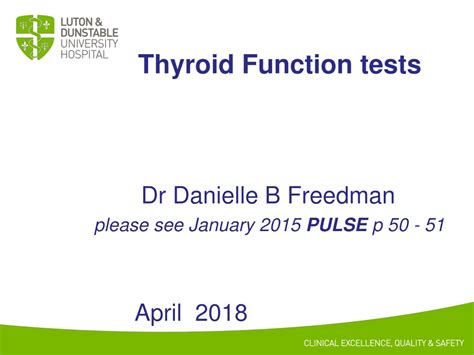 Ppt Thyroid Function Tests Powerpoint Presentation Free Download Id9306618