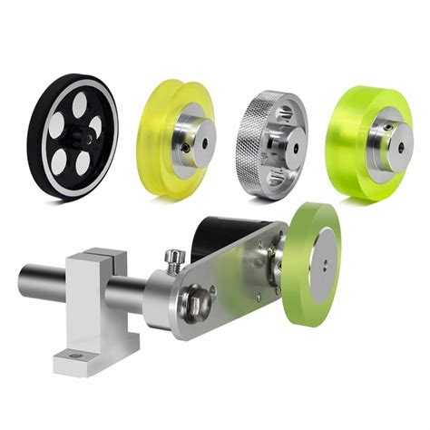 Encoder Rubber Wheel With Holder Metal Wheels With Holder Meters