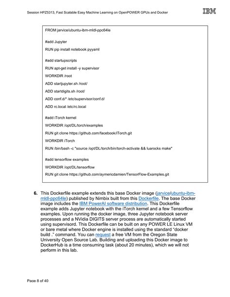 Fast Scalable Easy Machine Learning With Openpower Gpus And Docker Pdf