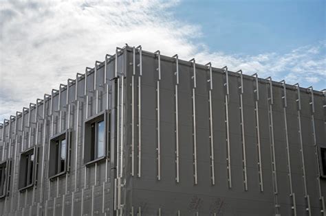 Premium Photo Cladding Facades With Decorative Panels