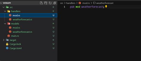 Rust实现weatherforecast的获取天气webapi 星仔007 博客园