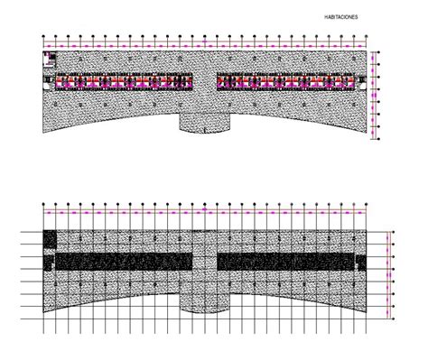 Building Structure Plan Detail Cad Structural Block Layout File In Dwg Format