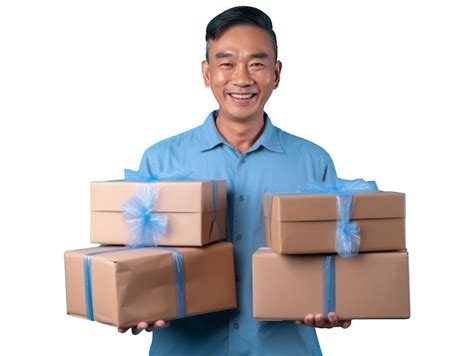 Premium Psd Delivery Boy Isolated